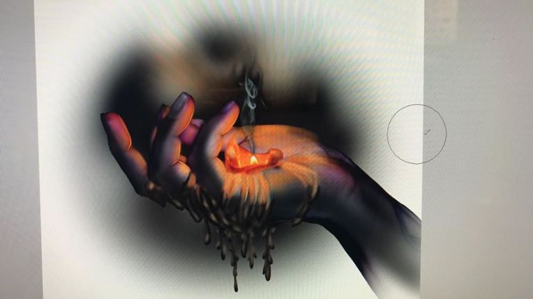 An addition to my Endo Tattoo – Bloomin' Uterus